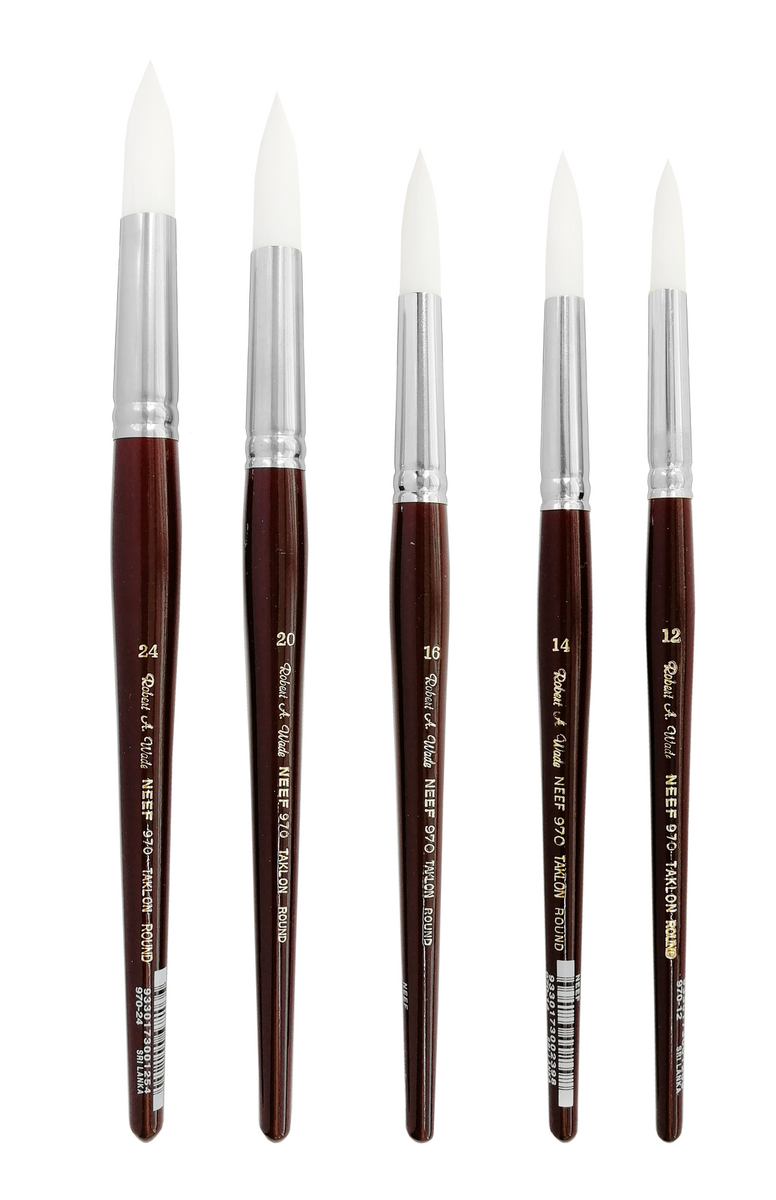 970 Round Neef Taklon Brushes – Art Store Co.